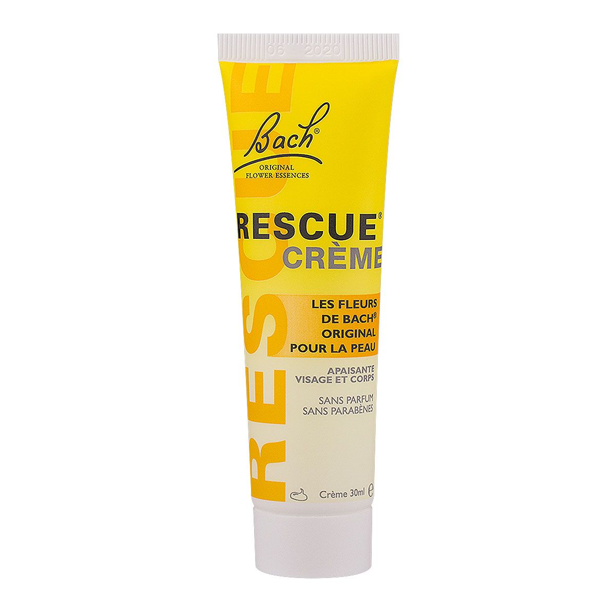 rescue crème bach est un soin apaisant pour le visage et le corps