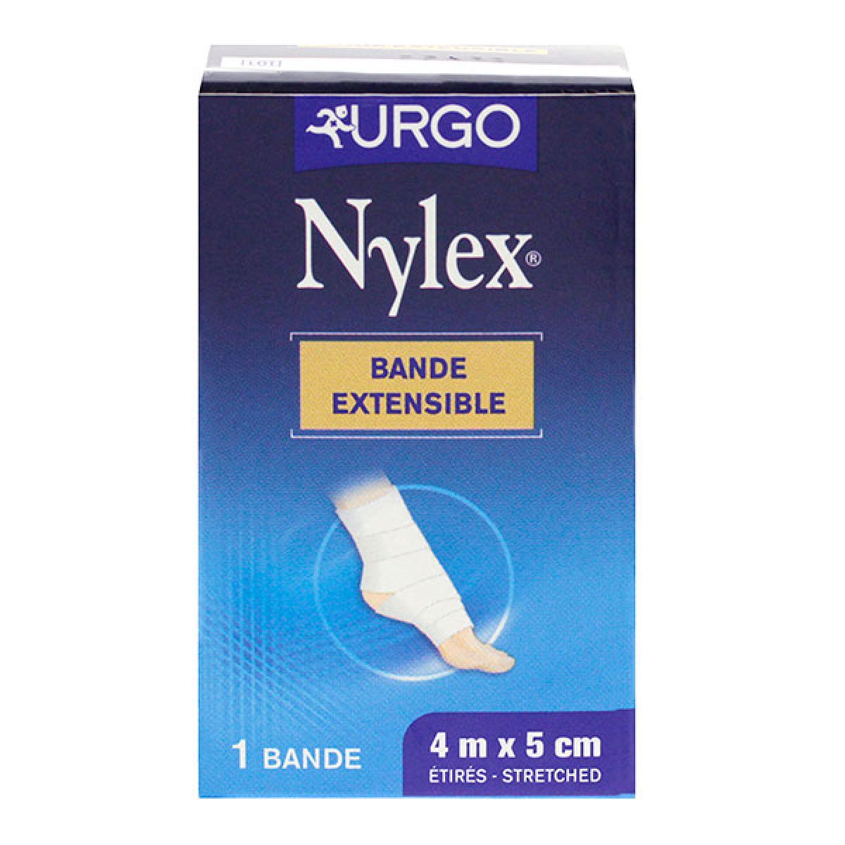 la bande extensible nylex urgo permet de fixer un pansement ou ...
