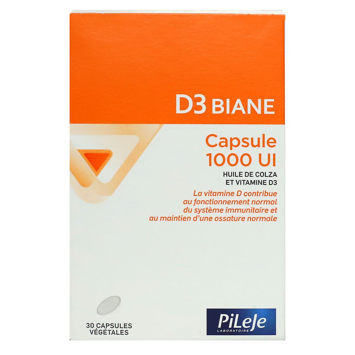 D3 Biane est un complément alimentaire du Laboratoire Pileje