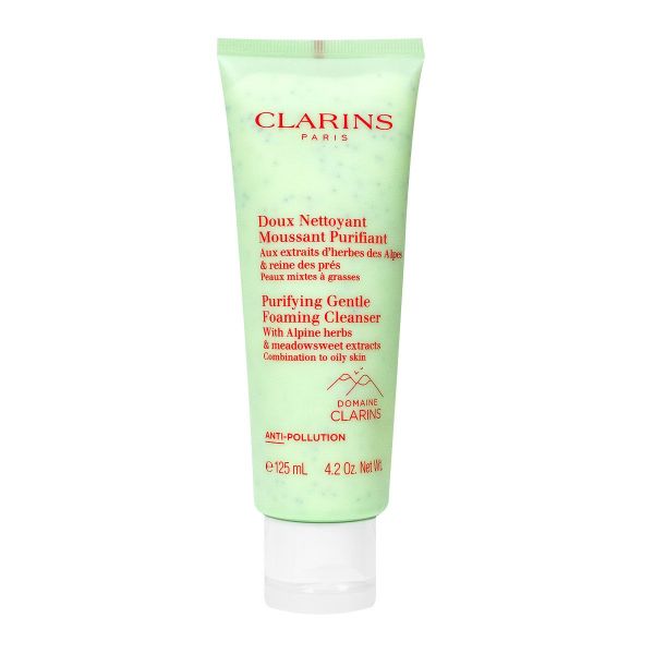 Le nouveau doux nettoyant moussant purifiant Clarins, nettoie