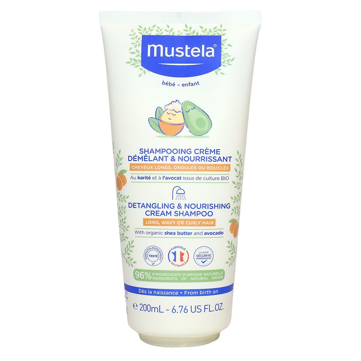 Le soin démêlant et nourrissant Mustela est spécialement conçu pour les ...