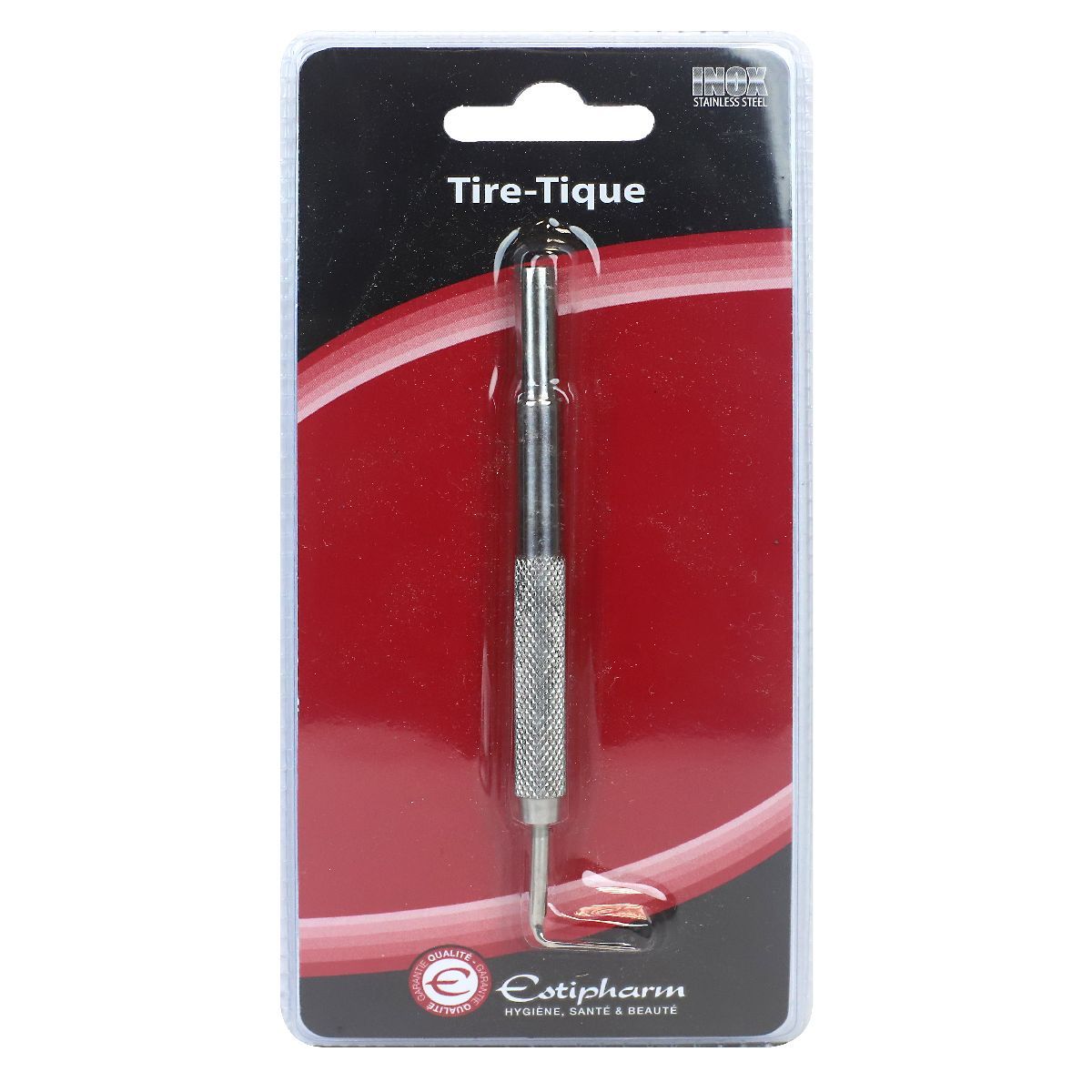 Estipharm tire-tique inox vous permet d'ôter les tiques de manière ...