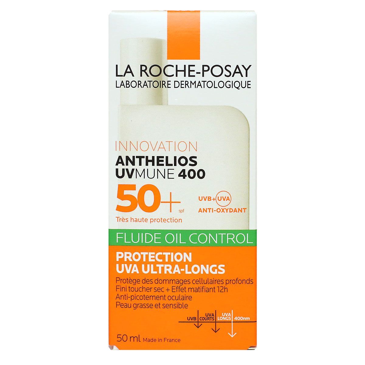 Le fluide solaire Anthelios UVMune 400 Oil Control