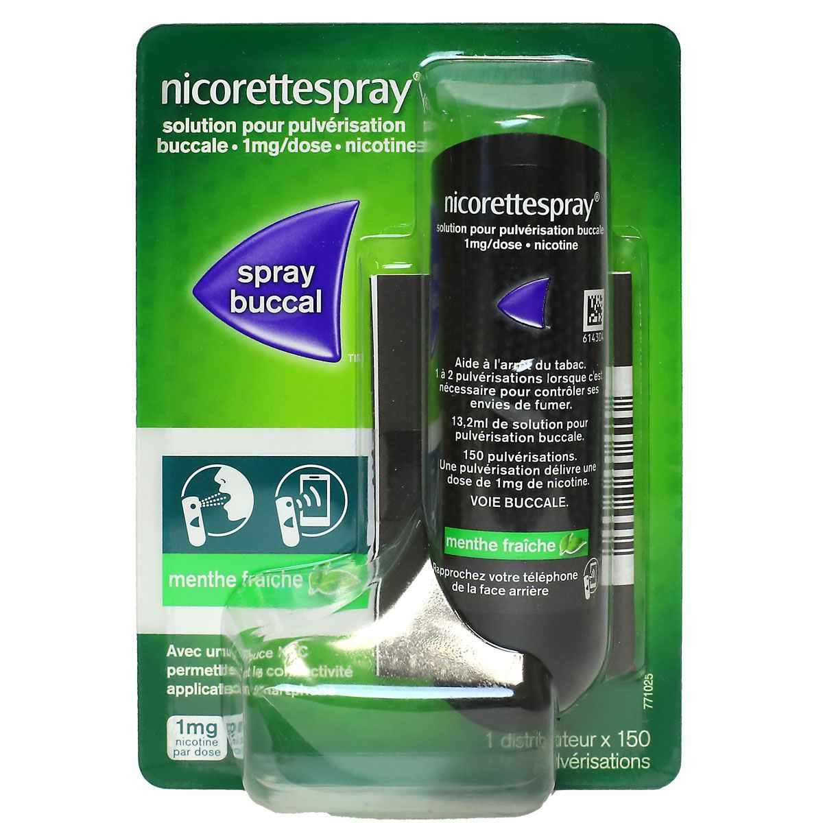Dose spray store