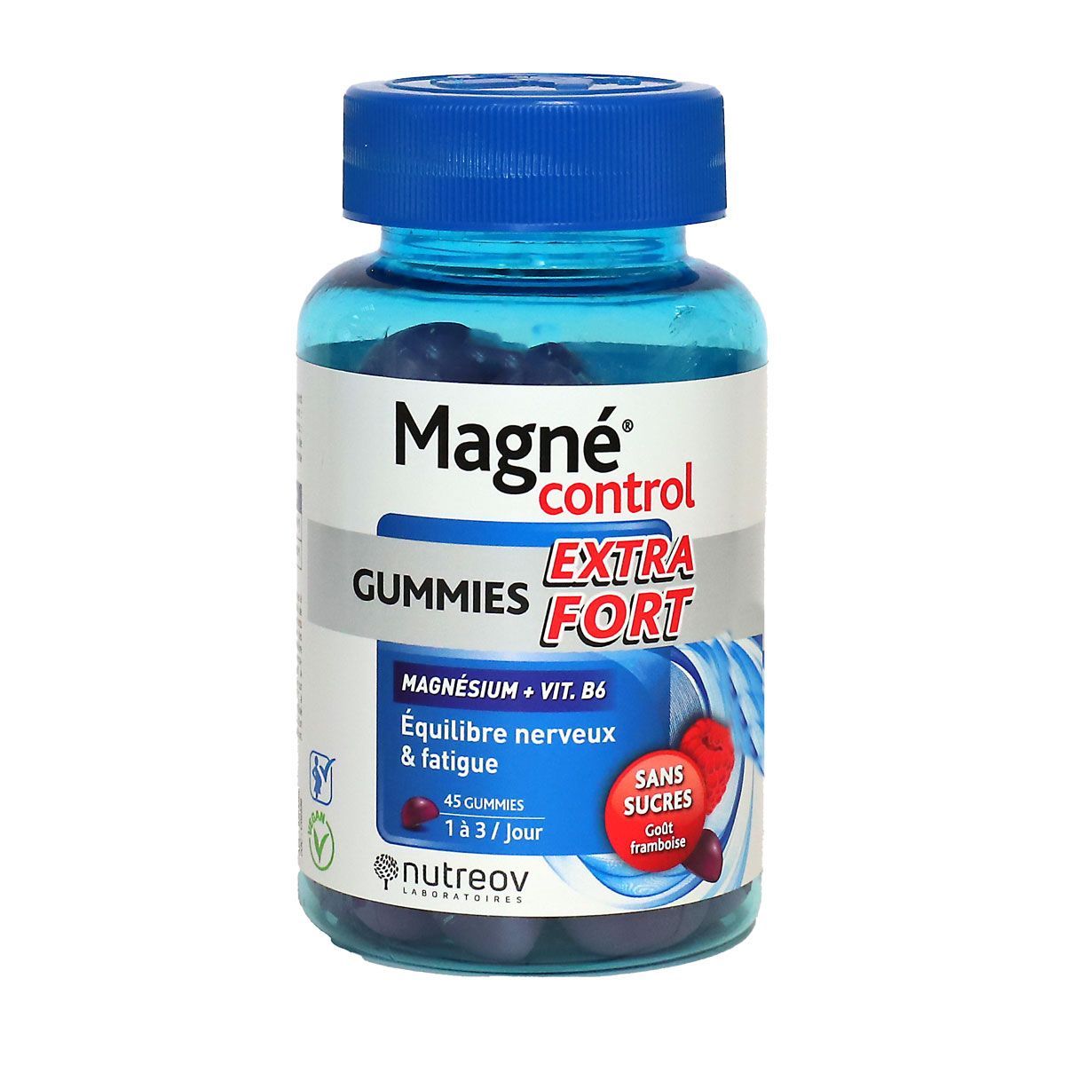 Magné Control Extra Fort avec Vitamine B6 aide à réduire la fatigue