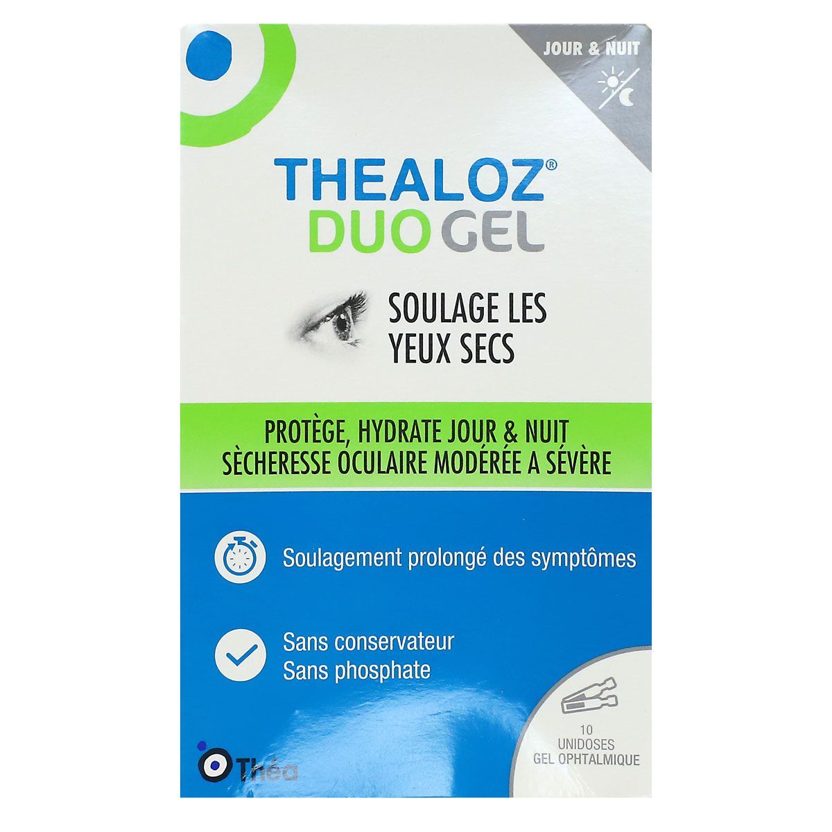 Le Théa Thealoz Duo Gel 10 unidoses est une solution hypotonique conçue ...